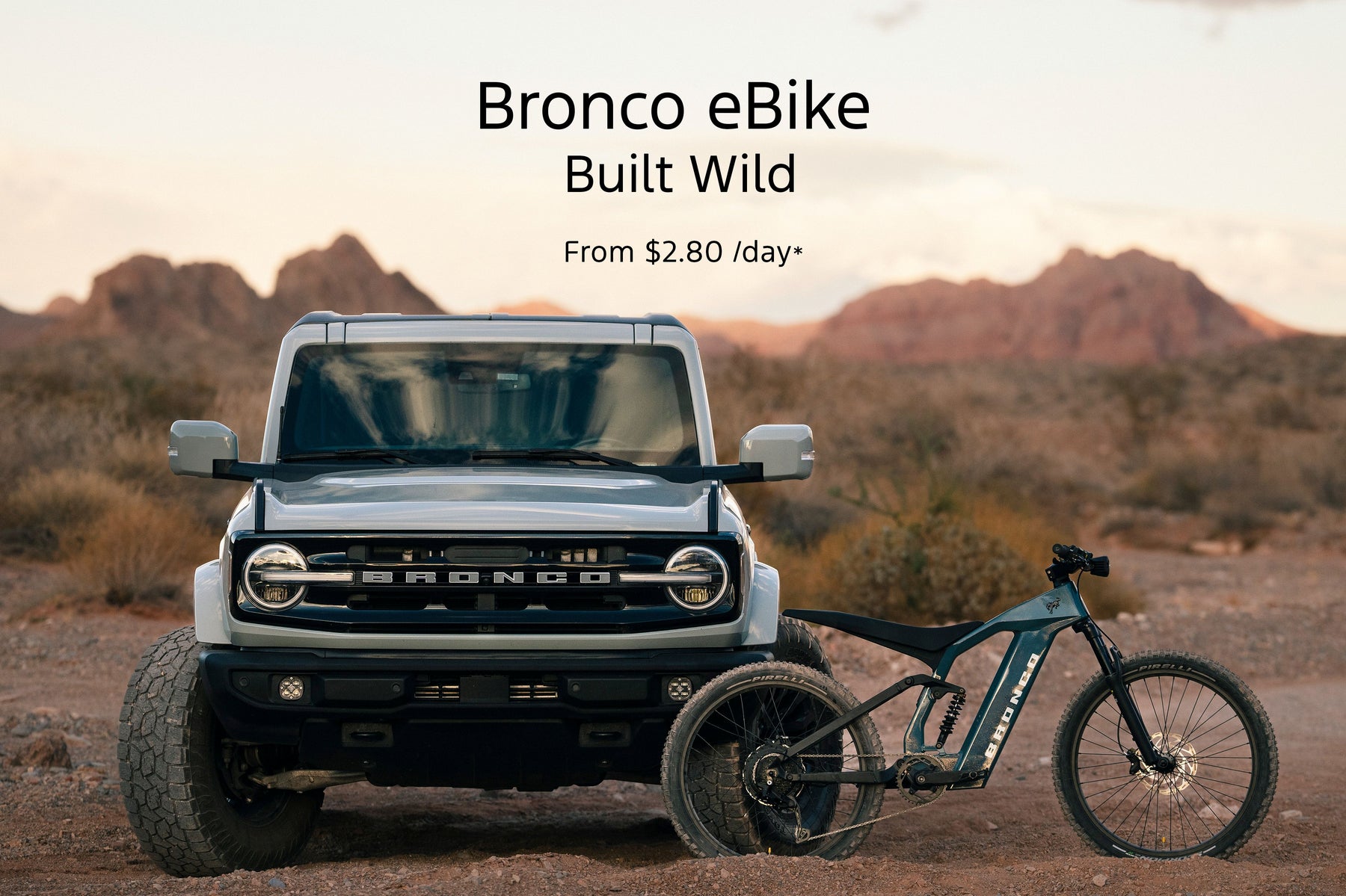 Bronco Electric Dirt Bike | Ford eBikes